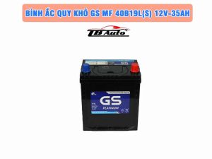 Bình ắc quy khô GS MF 40B19L(S) 12V-35AH